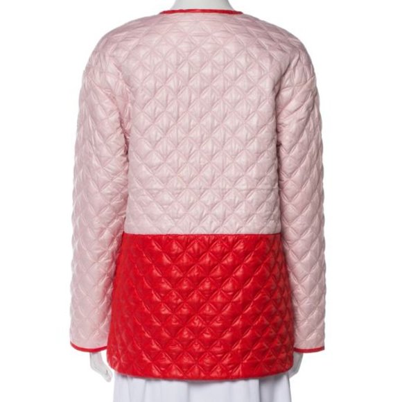 kate spade | Jackets & Coats | Kate Spade Color Block Quilted Jacket ...